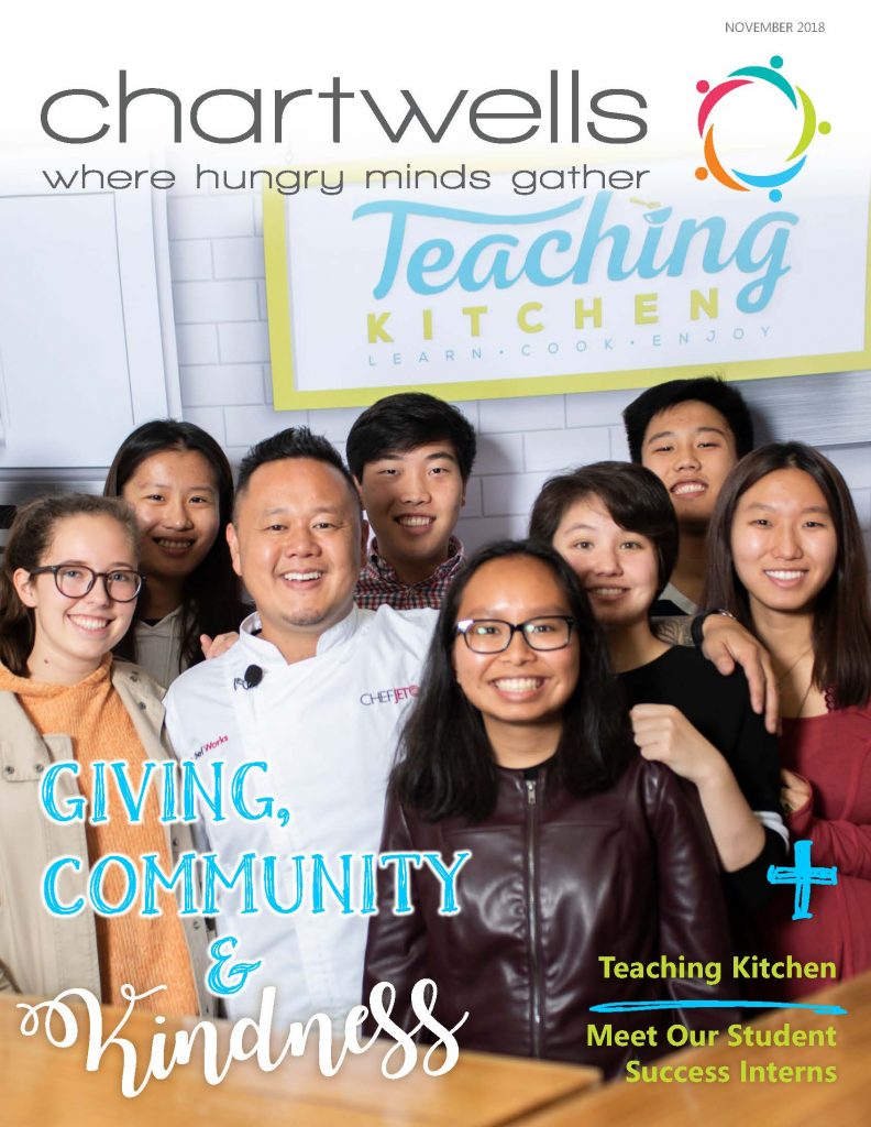 Giving, Community and Kindness - Chartwells Higher Ed